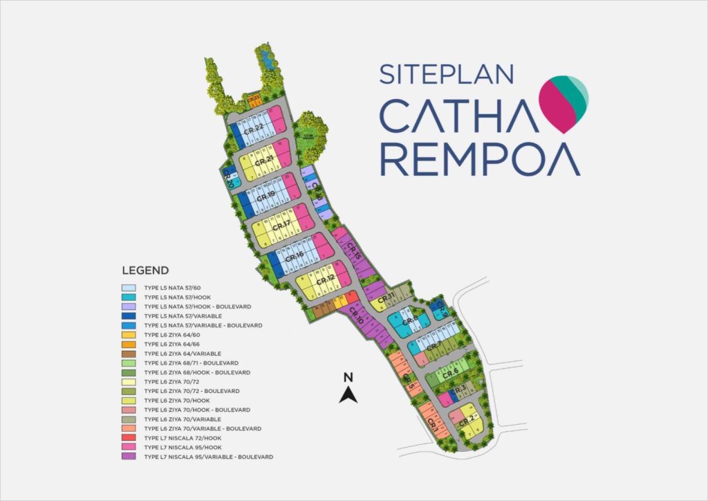 CATHA REMPOA @ Ciputat Tangsel - Perumahan with Clubhouse mulai 1,5 M an