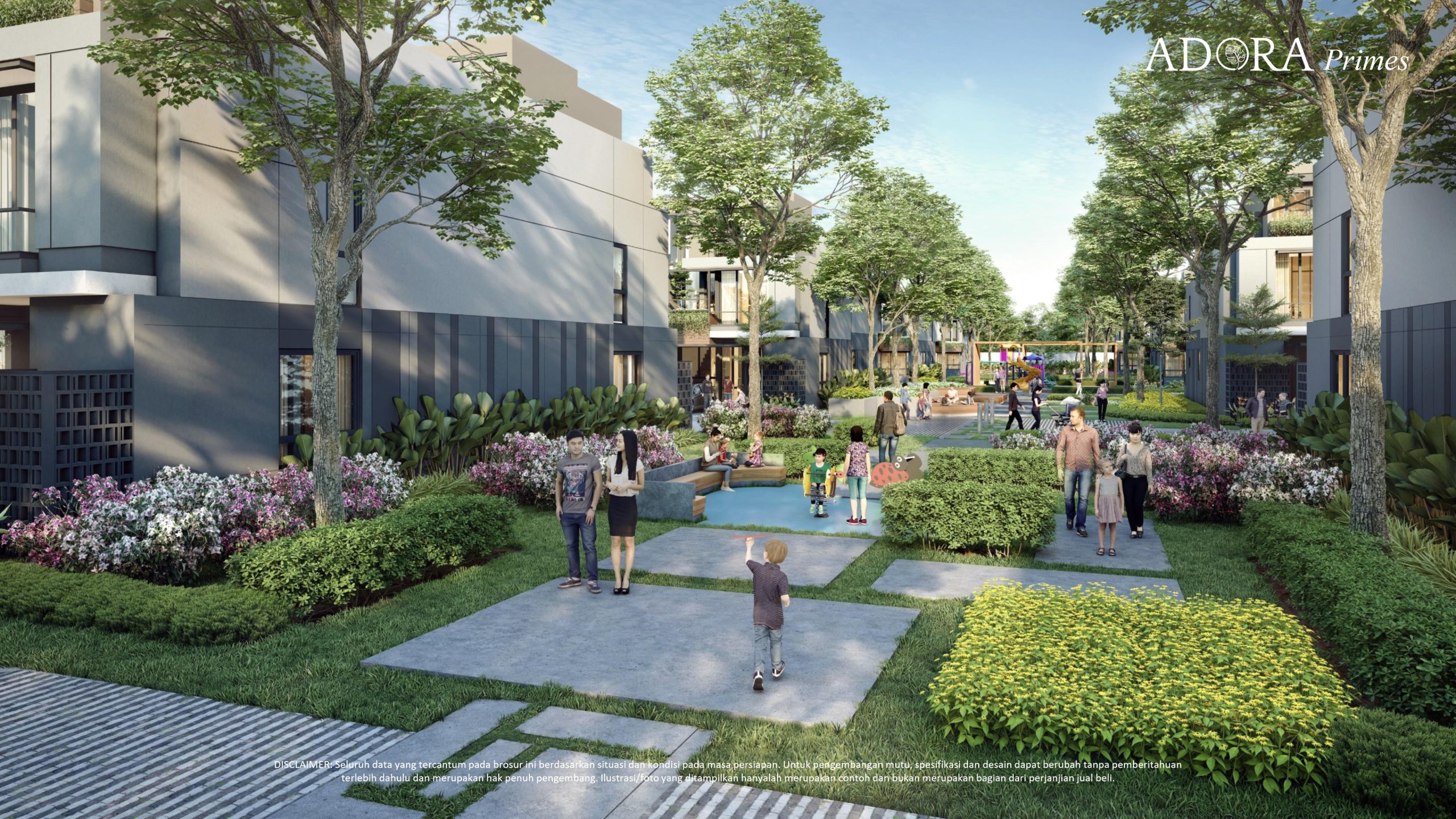 ADORA PRIMES @ Terravia Bsd City - Rumah 3 lantai (7x12) harga Mulai 2 ...