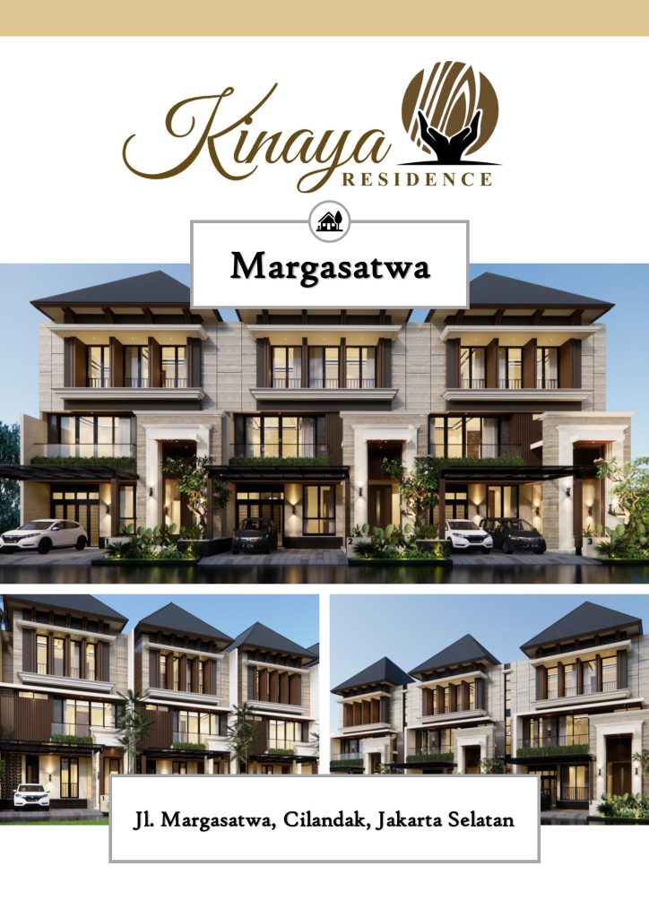 KINAYA MARGASATWA Townhouse Jakarta Selatan- Mulai Rp 5 M*